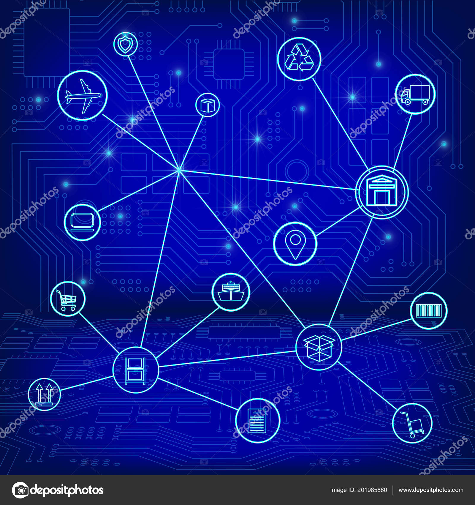 Global Logistics Network Growth Tree Idea Global Logistics Network ...