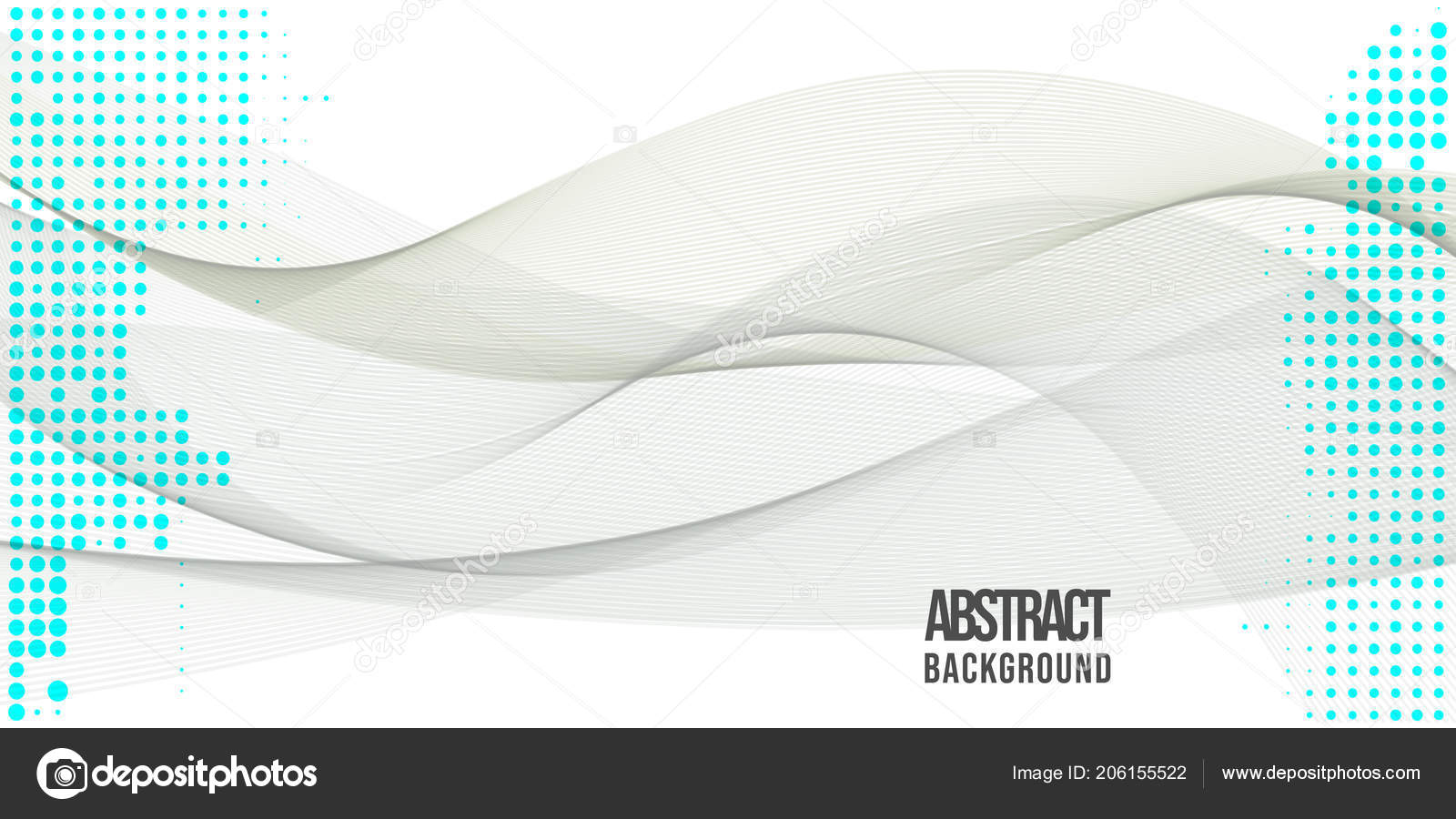 Abstract waves background design — Stock Vector © bobevv #206155522