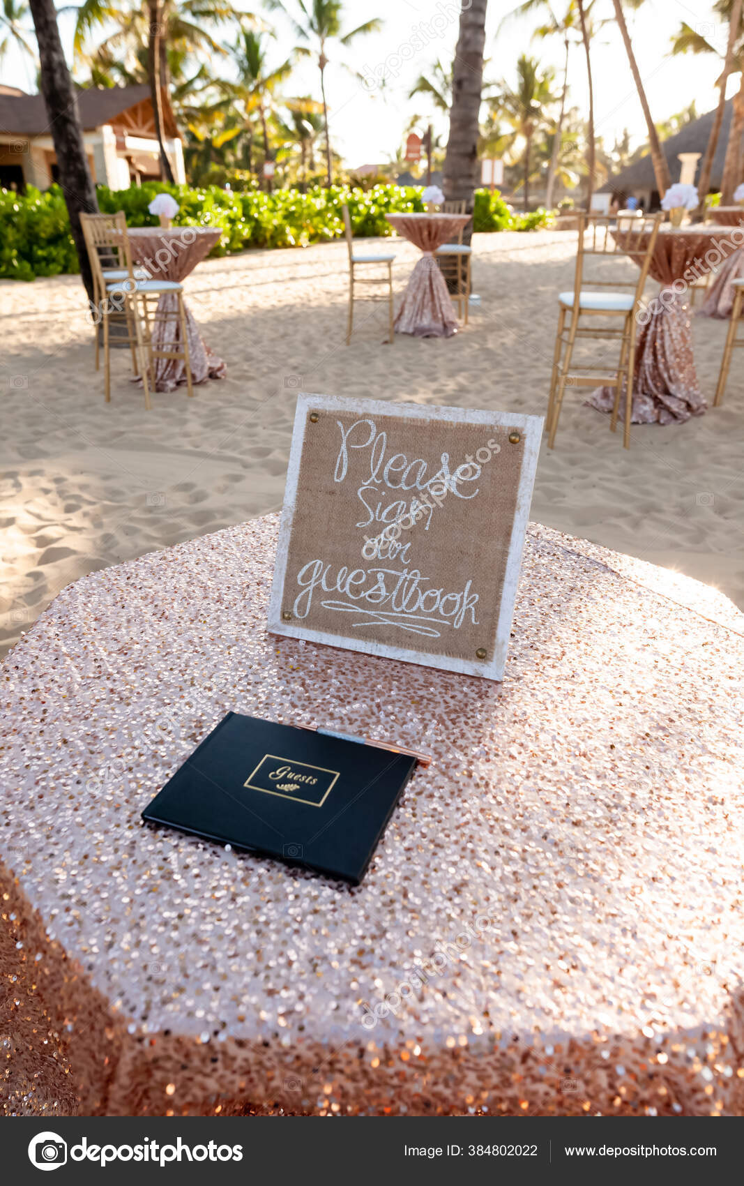 Wooden Welcome Table Board Sign Wedding Beach Welcoming Romantic Words ...