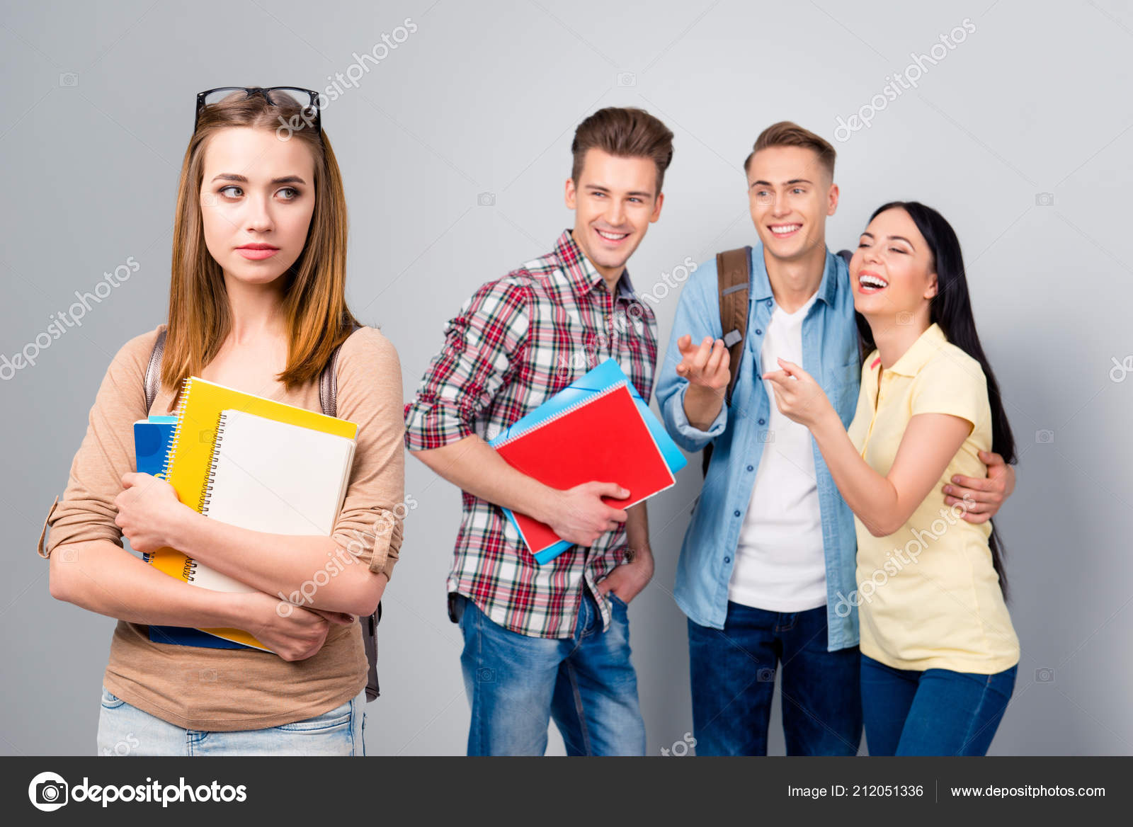 Over a-student laugh daring evil guys from the faculty at the In Stock ...