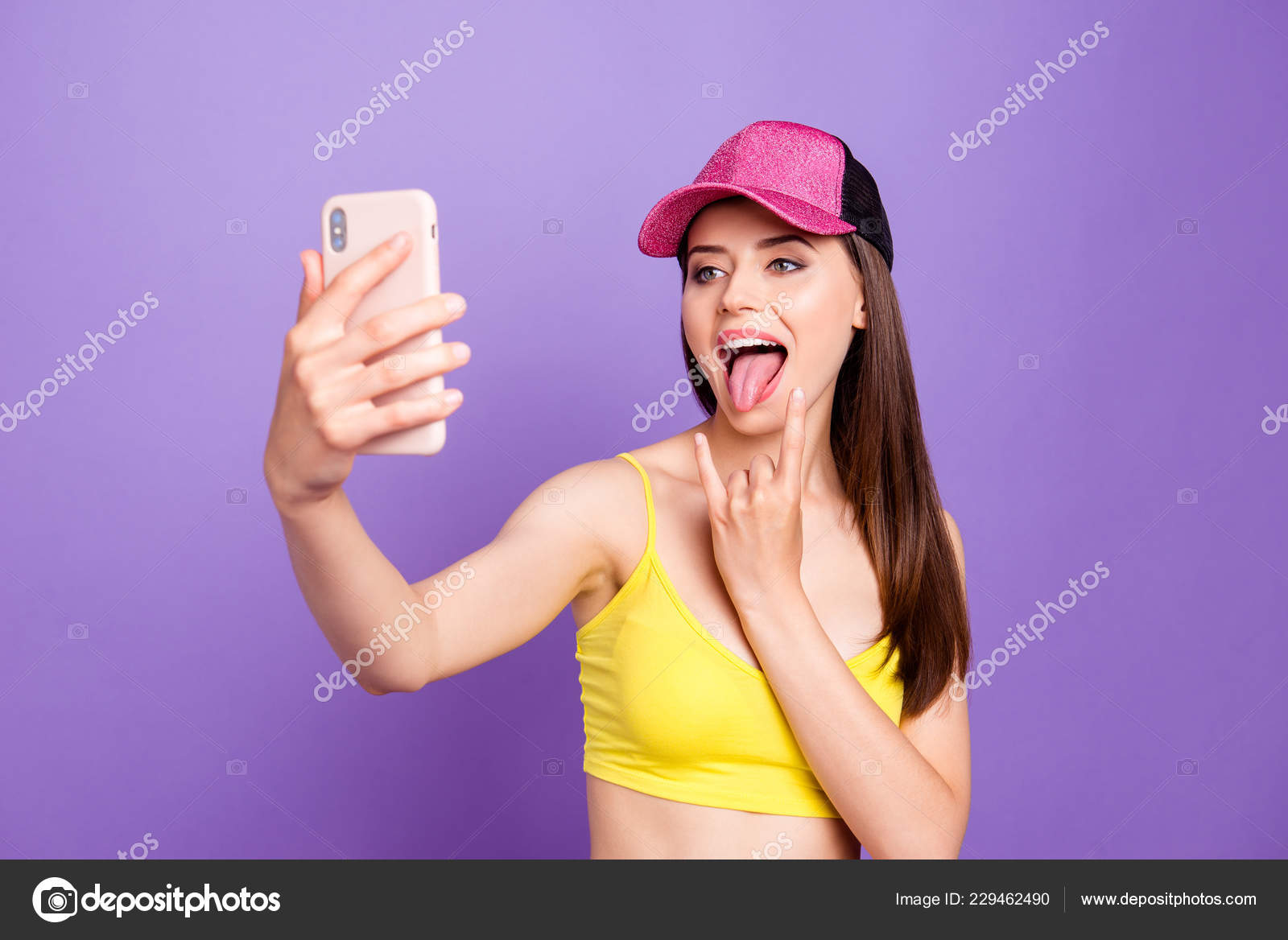 Facial expression emotion leisure lifestyle brunette hair lady i ...