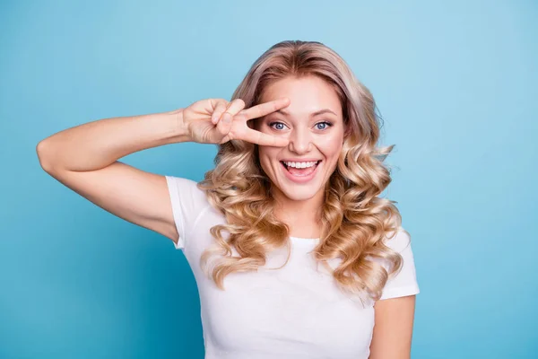 Close up photo amazing beautiful glad her she lady arm hand palm show ...