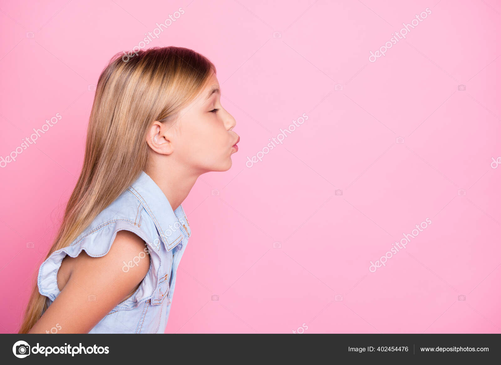 Little Girl Side Profile