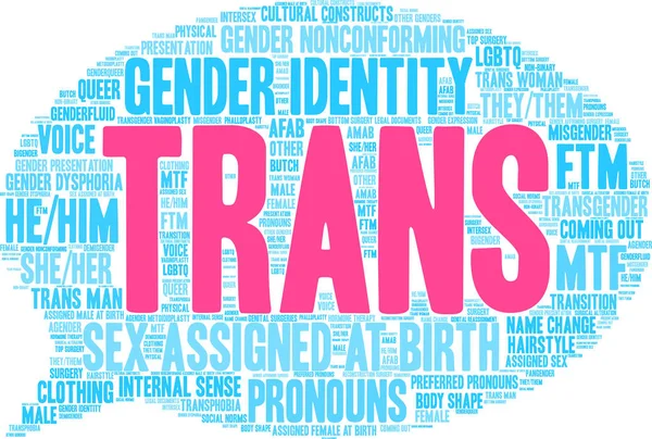 Trans Word Cloud White Background Stock Vector Image by ©arloo #237220426