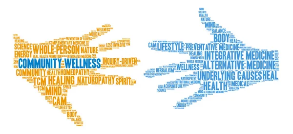 Wellness word cloud Vector Art Stock Images | Depositphotos