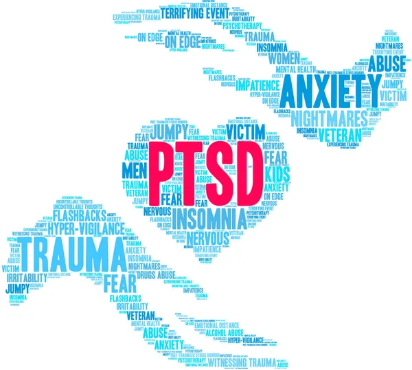 PTSD Word Cloud Stock Vector by ©arloo 101881046