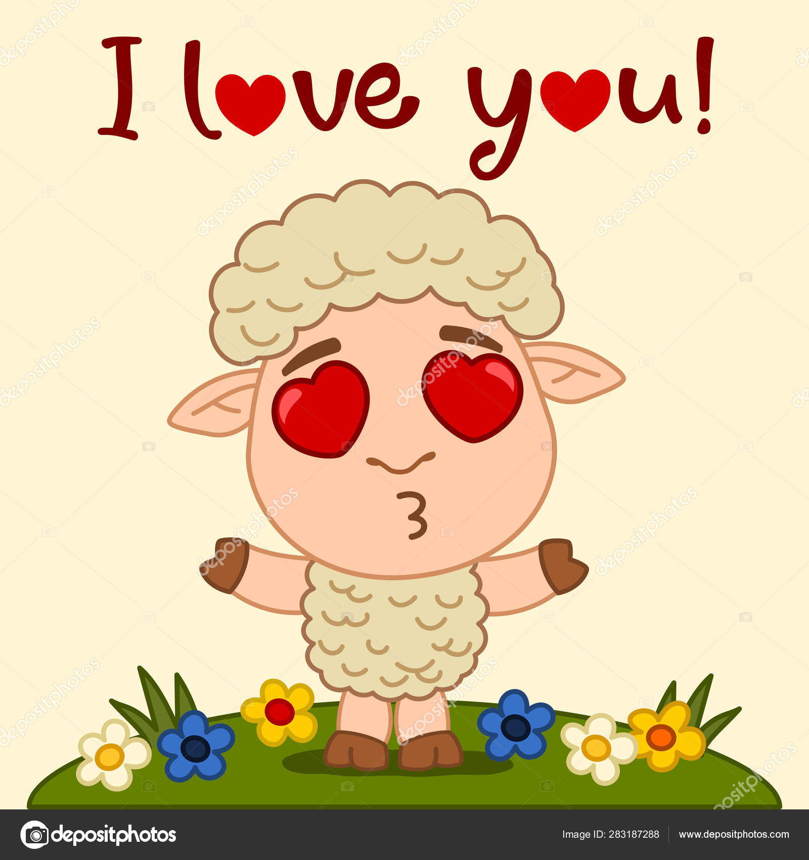 I Love You Cute Funny