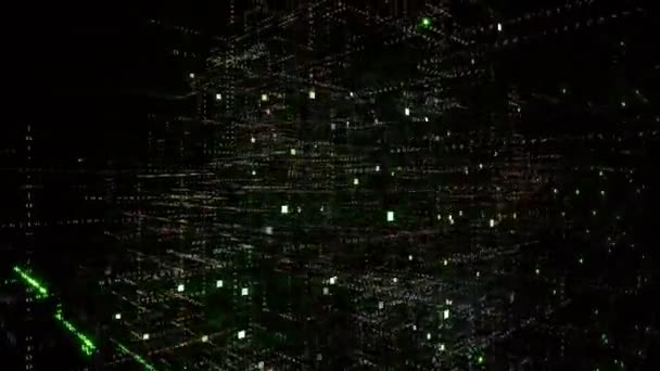 4k Brain AI Artificial Intelligence circuit,Matrix binary computer code text. — Stock Video ...