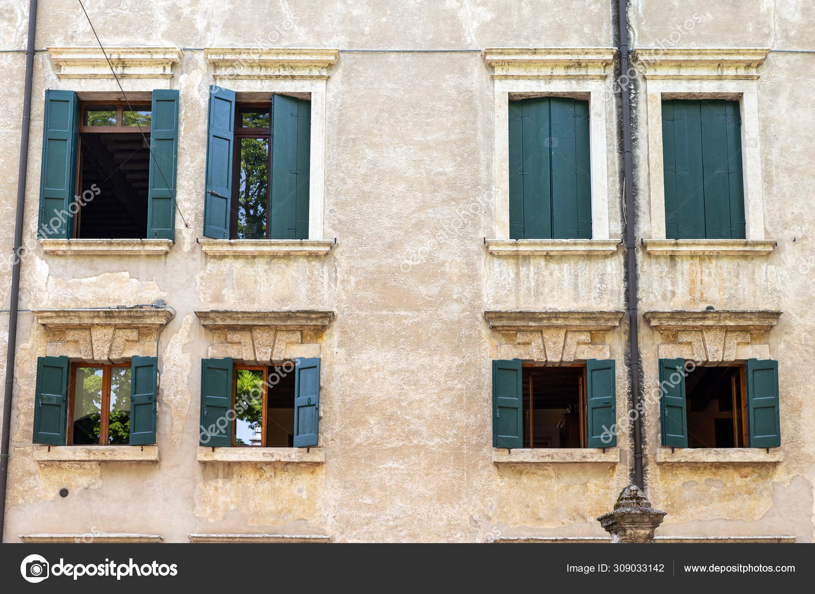 Windows in the facades — Stock Photo © AlanStix64 #309033142