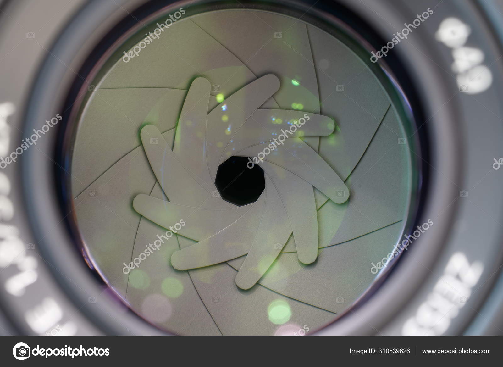 Camera Lens Aperture Blades