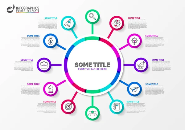12 circle diagram Vector Art Stock Images | Depositphotos