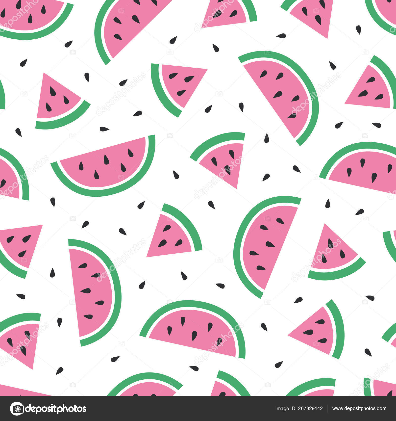 Watermelon Pattern Wallpaper