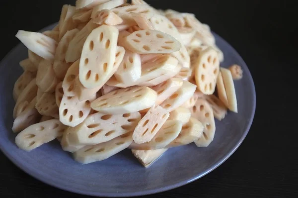 Lotus root sliced Stock Photos, Royalty Free Lotus root sliced Images ...