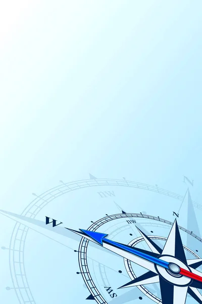 Compass southwest background vector illustration Stock Vector by ©Sid10 ...