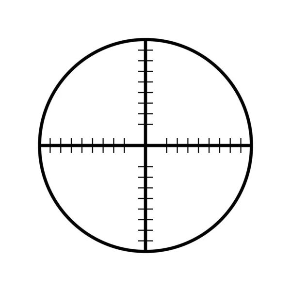 Sniper rifle aim isolated on transparent background. Crosshair target ...