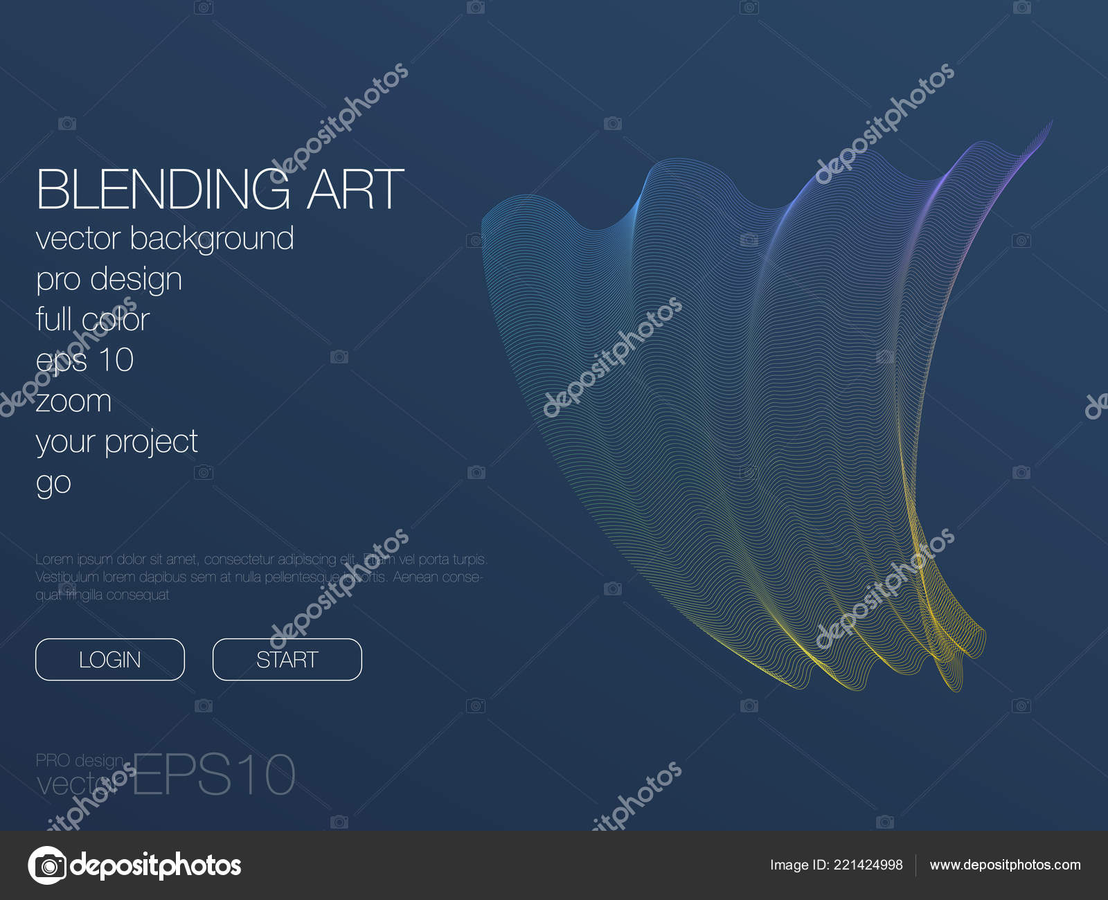 Futuristic user interface. UI Technology background vector Stock Vector ...
