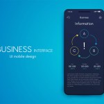 Mobile application interface. Ui design, stock vector Stock Vector by ...