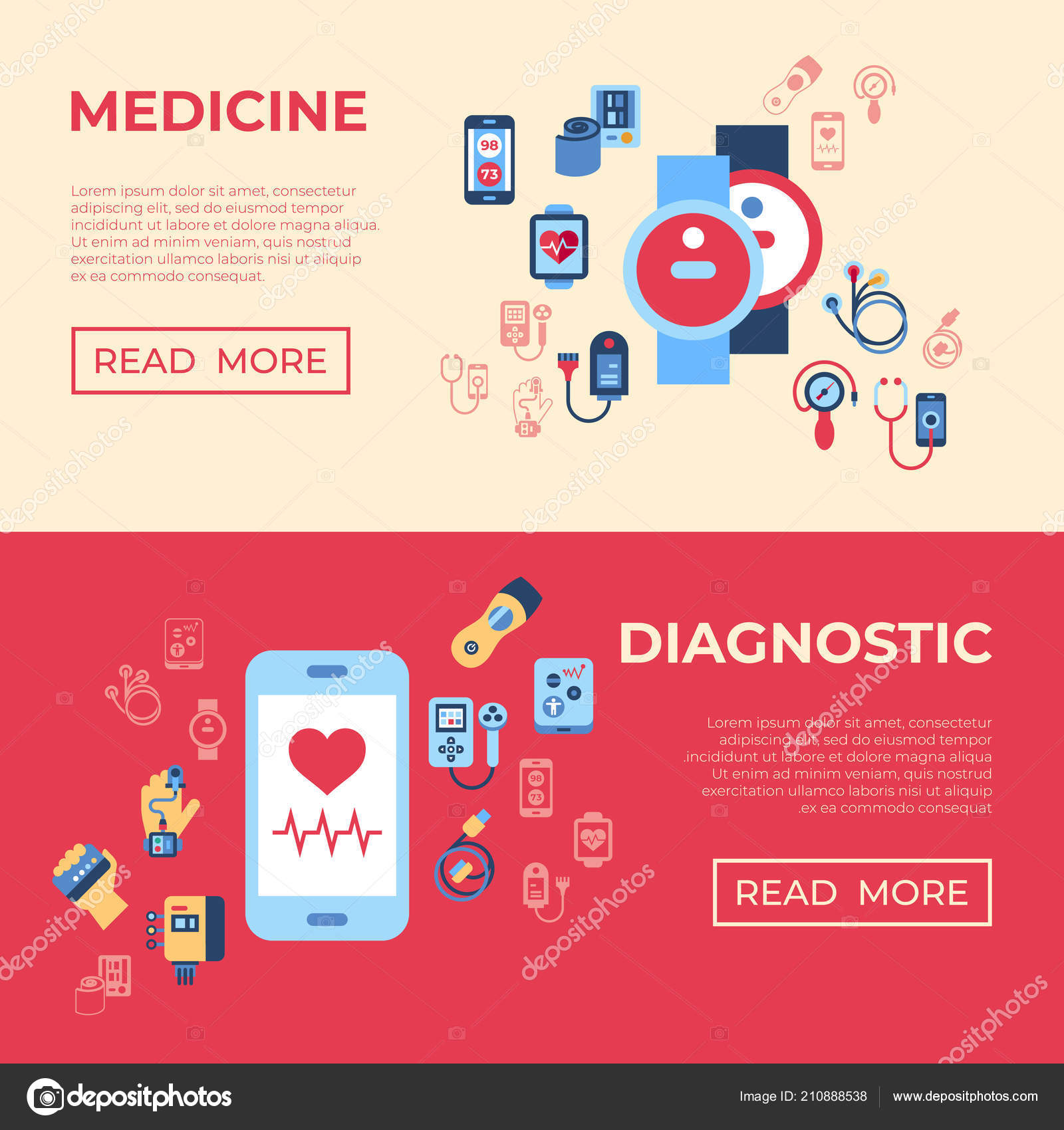 Digital Vector Health Sensor Icons Set Drawn Simple Line Art Stock ...