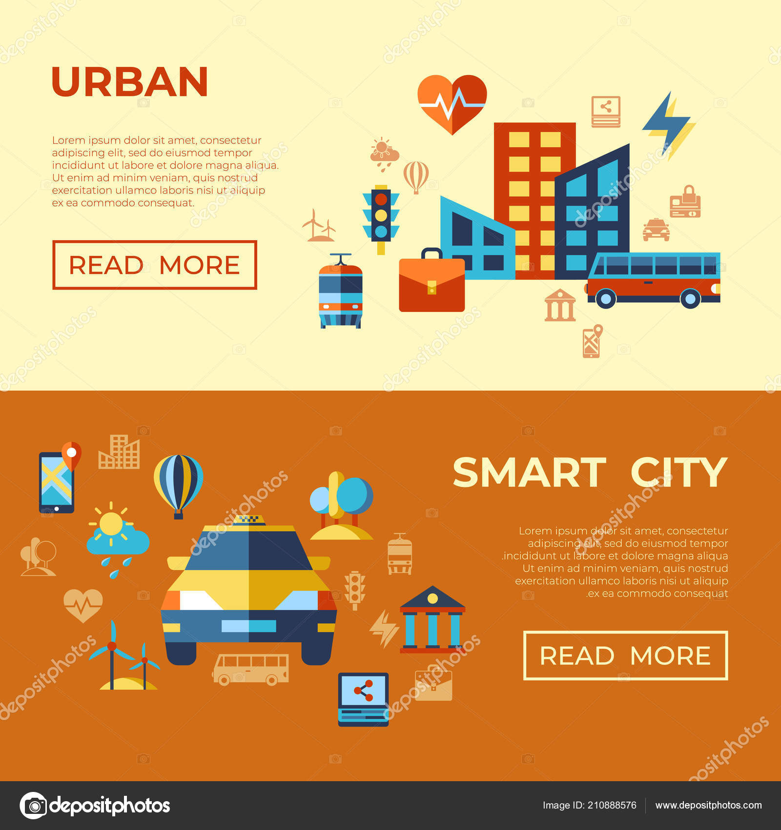 Digital Vector Smart City Icons Set Drawn Simple Line Art Stock Vector ...