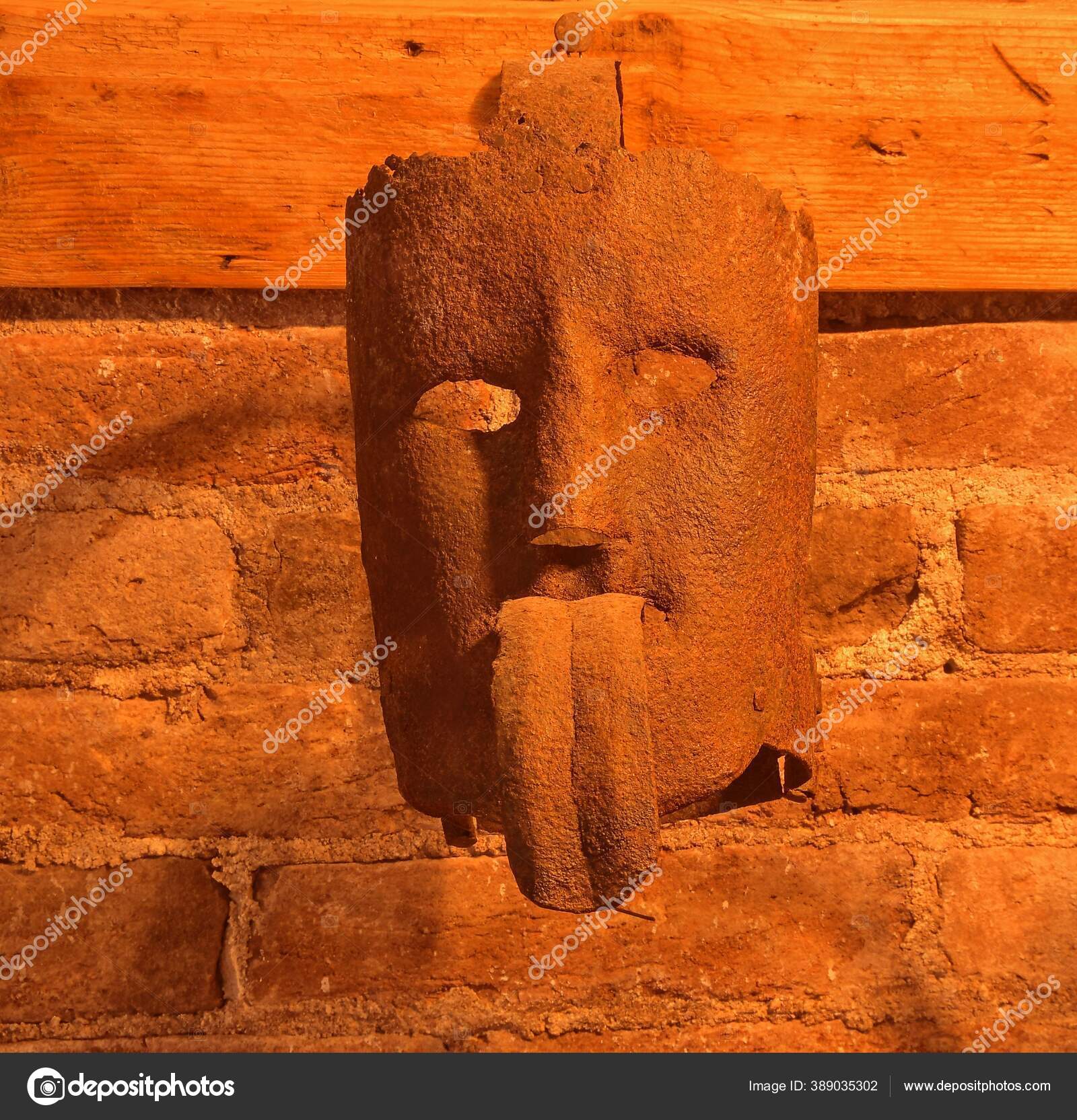 A scolds bridle, sometimes called a witchs bridle, a branks bridle, or ...