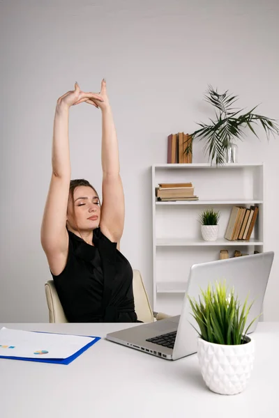 Happy stretch office Stock Photos, Royalty Free Happy stretch office ...