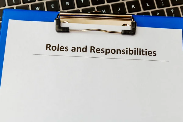 Roles and responsibilities Stock Photos, Royalty Free Roles and ...