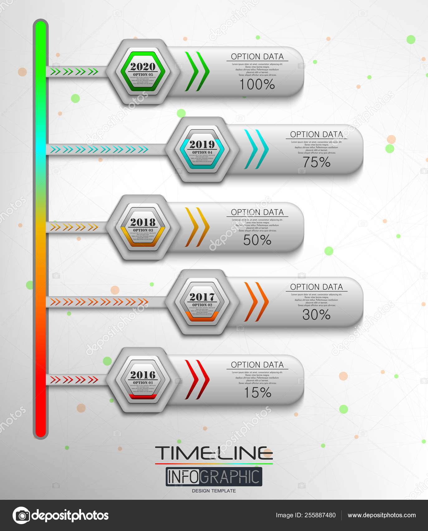 Steps Timeline Infographic Element Stock Vector by ©artnovi 255887480 Steps Timeline Infographic Element Stock Vector by ©artnovi 255887480