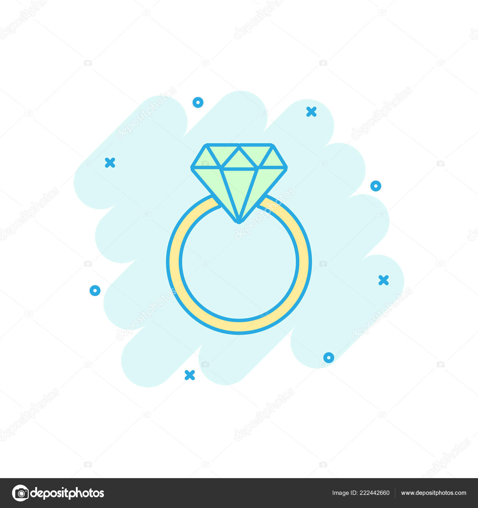 Venta > dibujo anillo compromiso > en stock