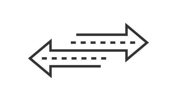 Flecha reversa Imágenes Vectoriales, Gráfico Vectorial de Flecha ...