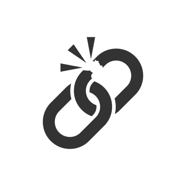 Broken Chain Circle Vector