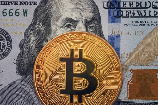 Bitcoin Portraits Benjamin Franklin Mao Zedong Business Concept ...