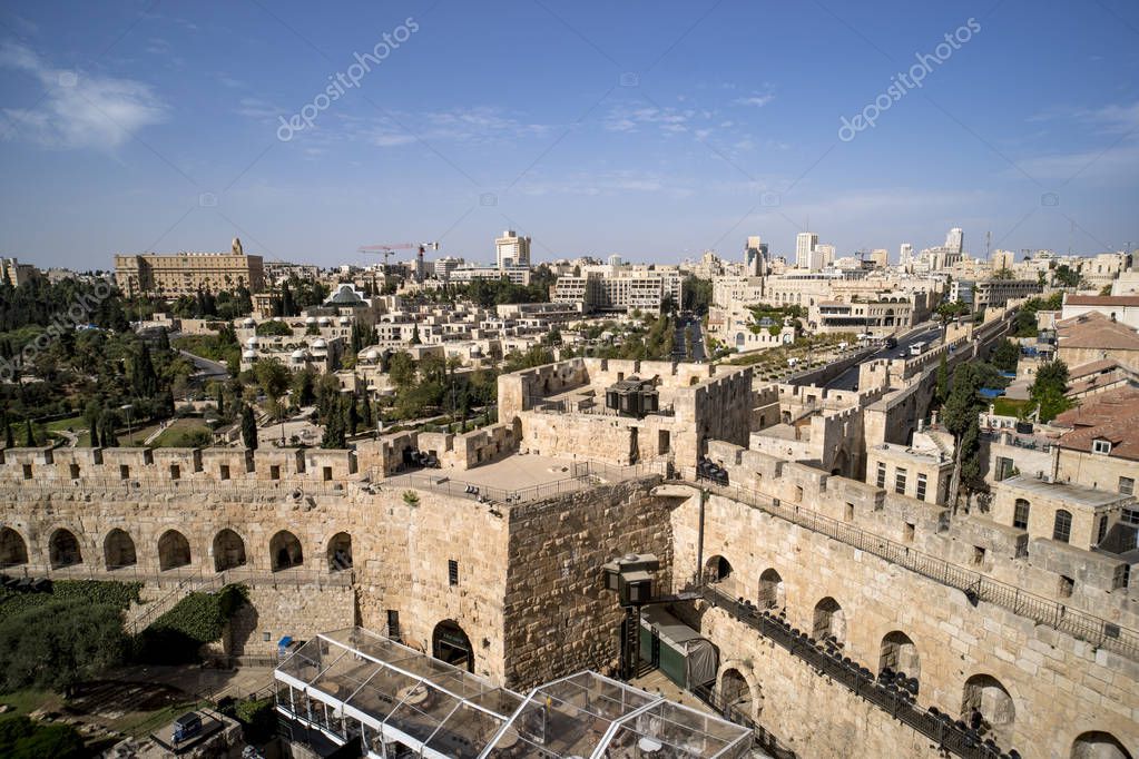 La Torre de David se llama así porque los cristianos bizantinos creían ...