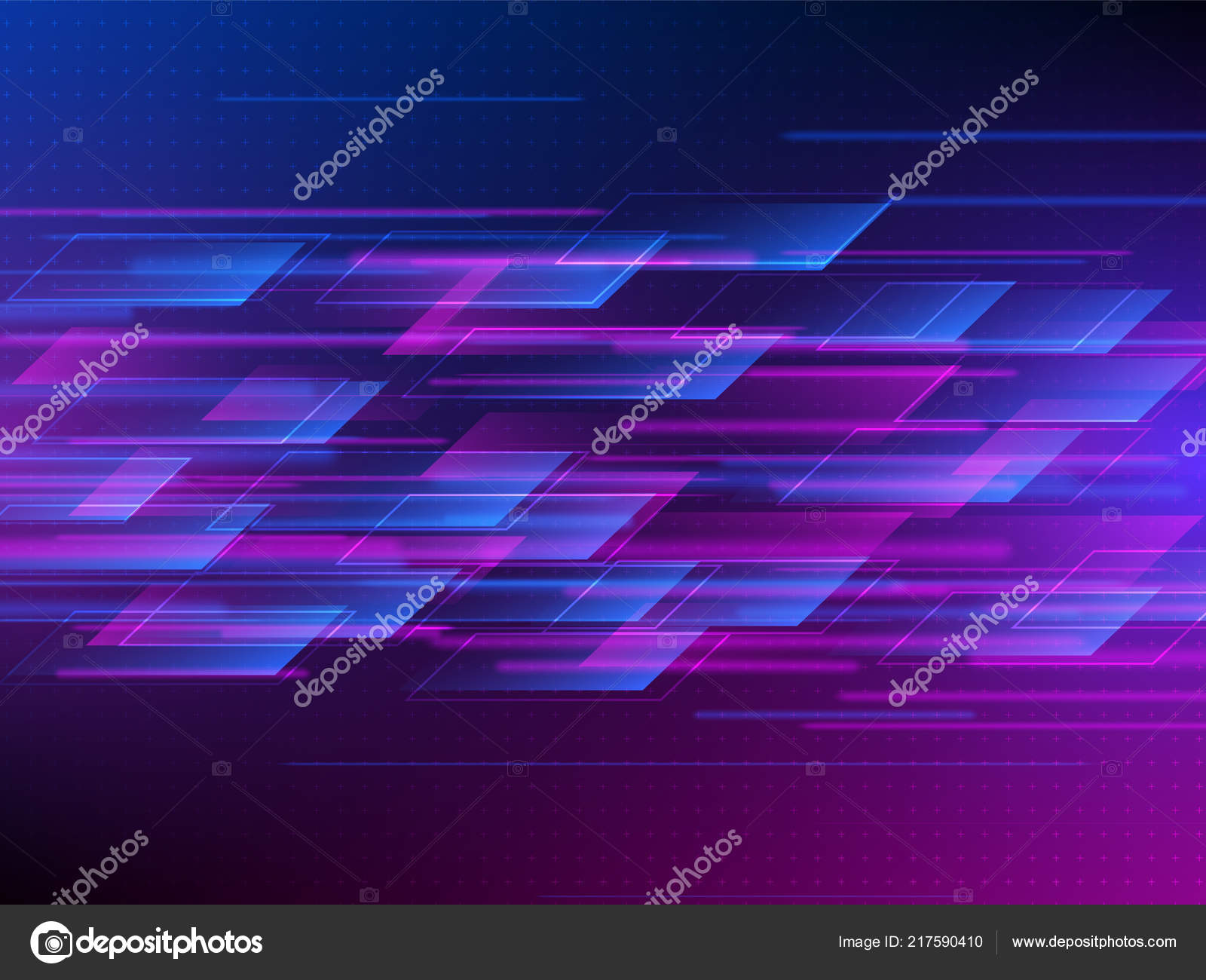 High Speed Tech Abstract Technology Background Vector Illustration ...