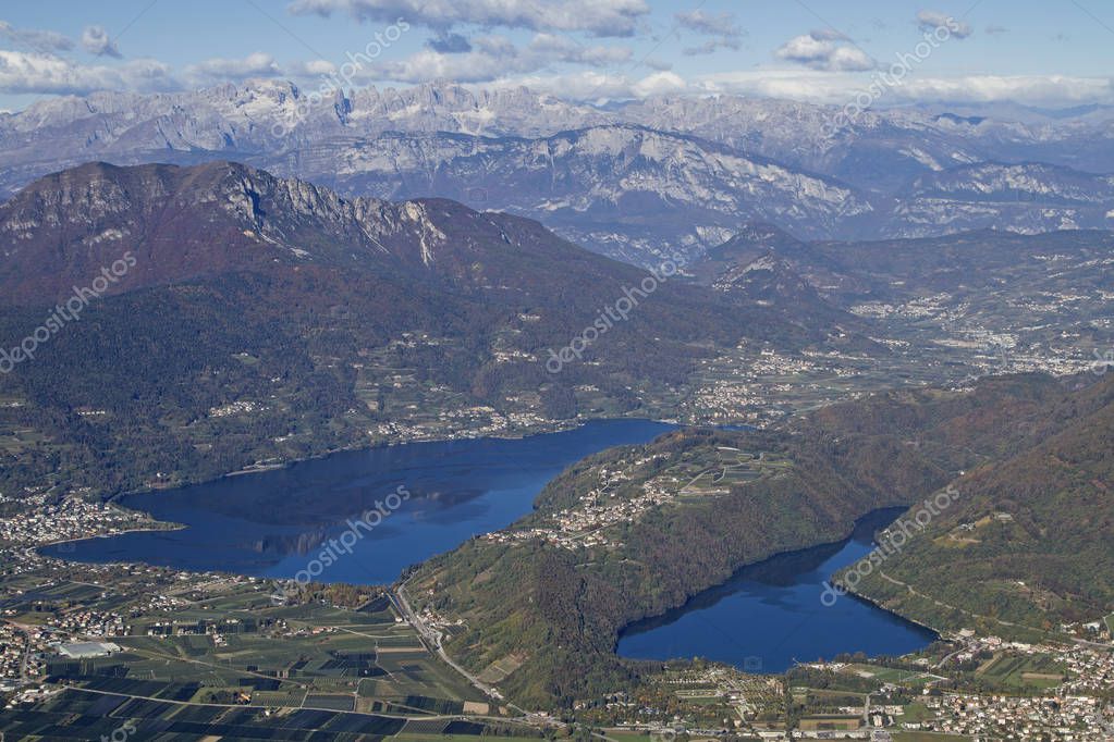 Desde la cima del Pizzo di Levico se puede disfrutar de una magnífica ...