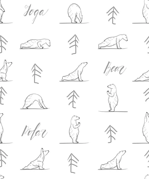 Pictures: funny yoga poses | Funny Yoga Polar Bear Fitness White Bears ...