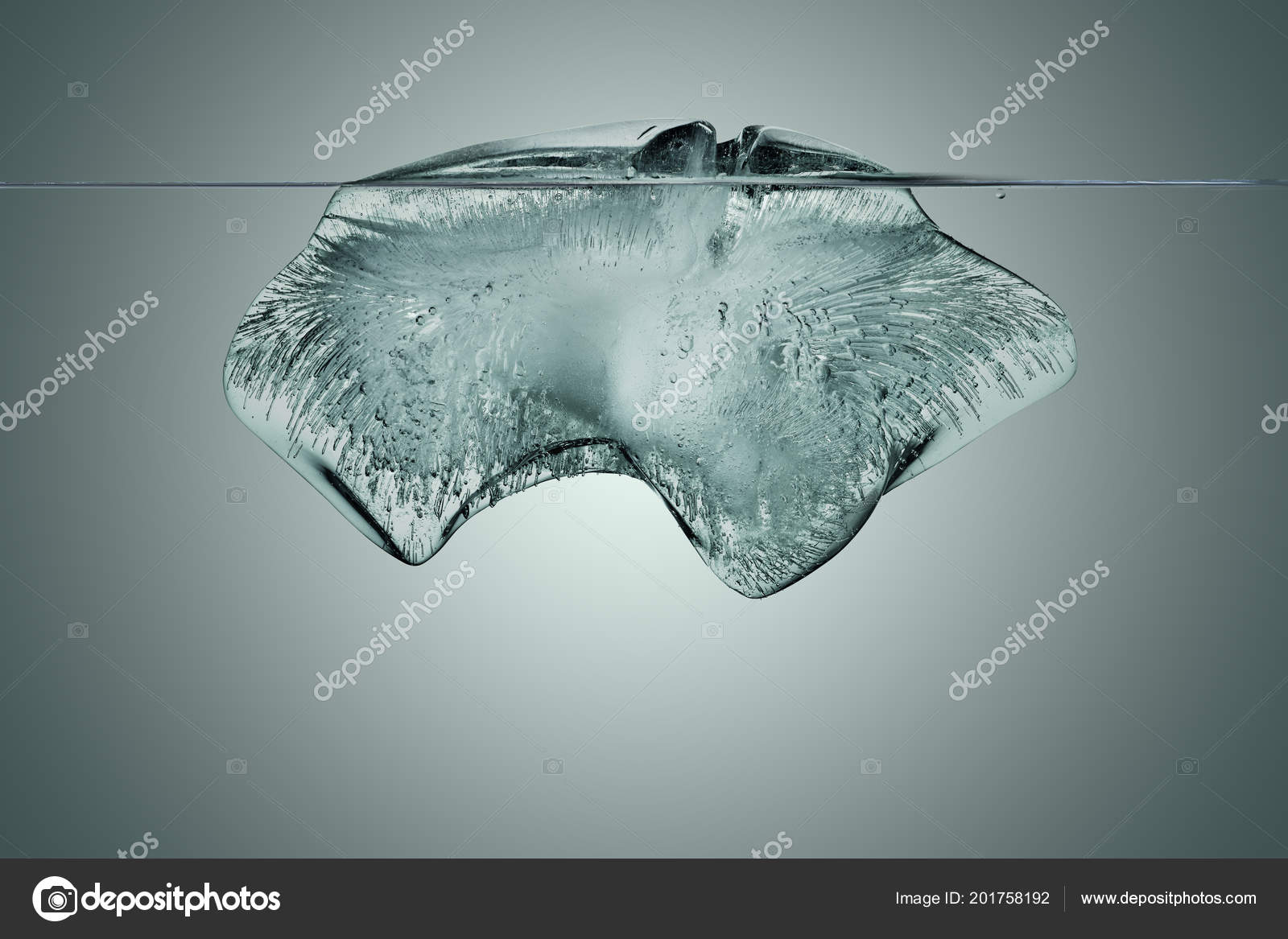 Block Ice Underwater View Clipping Path — Stock Photo © the_lightwriter ...