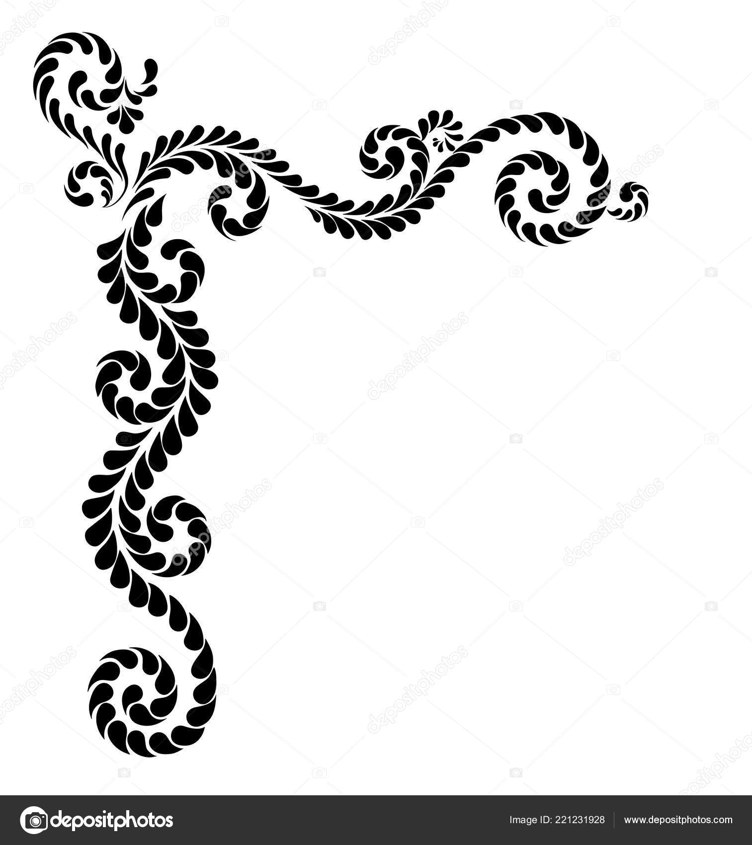 Vintage Decorative Calligraphic Borders Template Signage Logos Labels ...