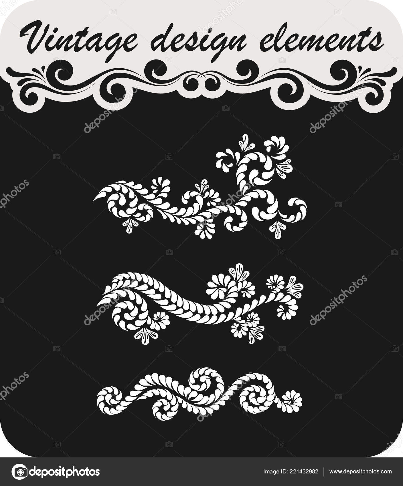 Classic Design Elements Wedding Invitations Menus Awards Diplomas ...