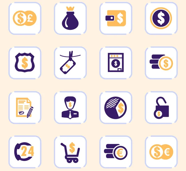Money Icon Set Stock Vector By ©lisess 345147660