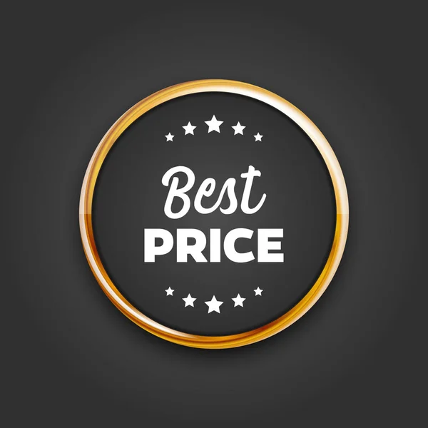 Best price circle banner on transparent background. Vector illustration ...