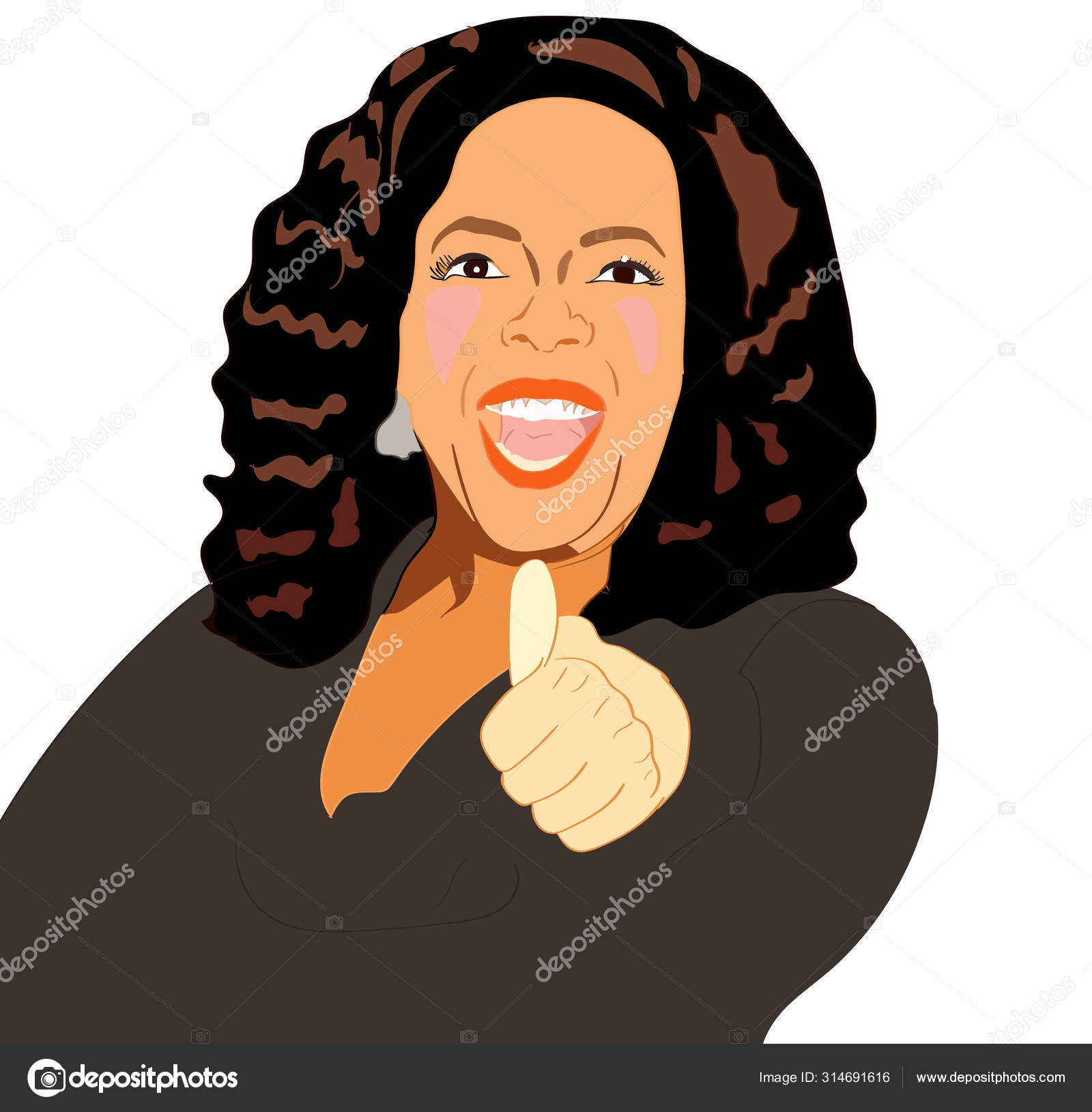 Oprah Cartoon