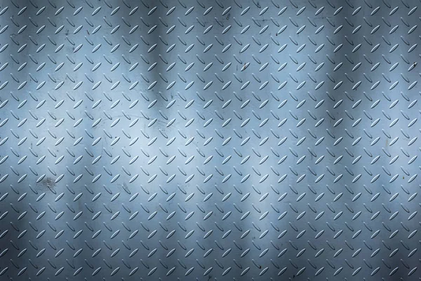 blue and gray grunge diamond plate. dirty rust metal background and ...