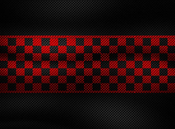 Carbon fiber background. checkered pattern. 3d illustration mate Stock ...