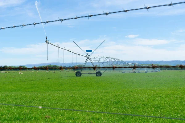 Central pivot point irrigation system Stock Photos, Royalty Free ...