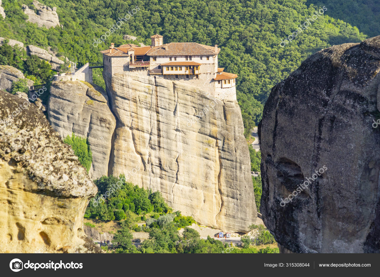 Geology and huge rocks of Meteora. — Free Stock Photo © brians101 ...