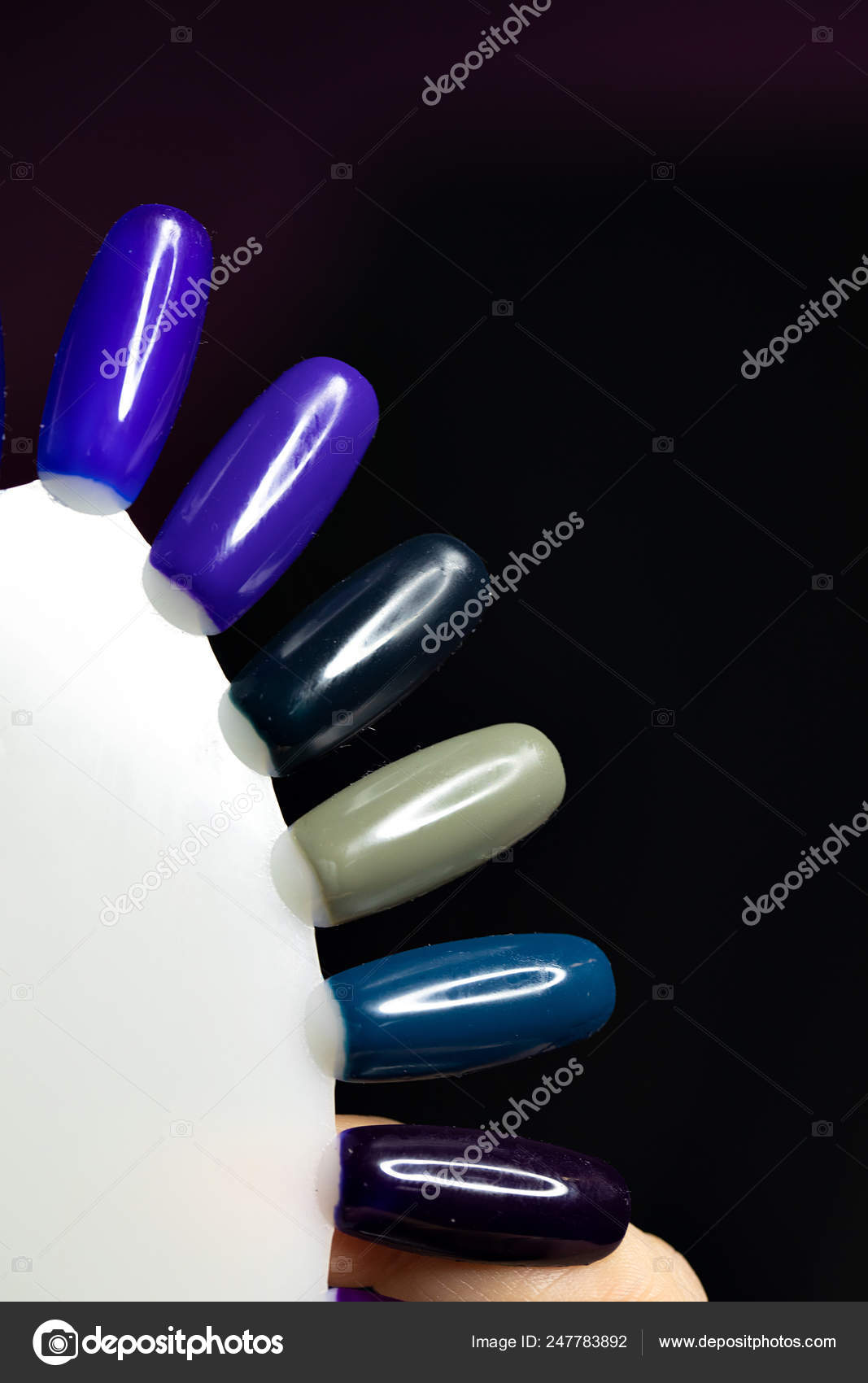 Palette Swatches Nail Polish Collection Samples Varnish Manicure Well ...