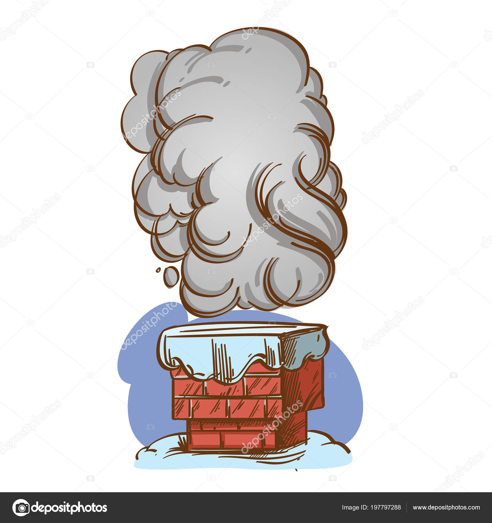 Chimney Smoke Animation