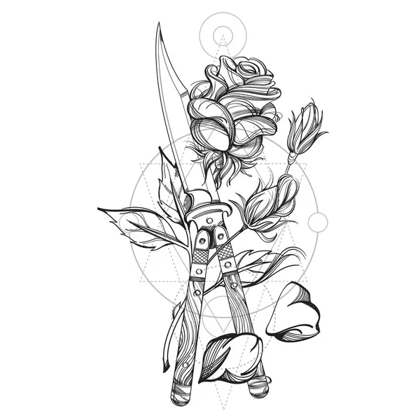 100,000 Rose and dagger Vector Images | Depositphotos