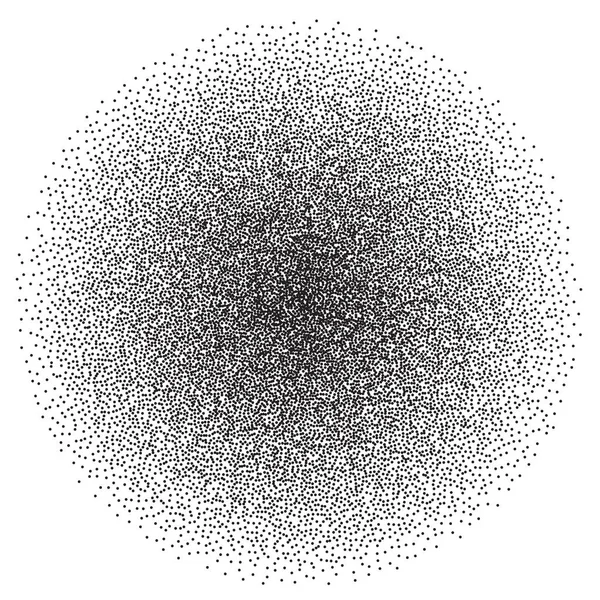 Vector retro style dotwork background. Abstract dotted stippling ...