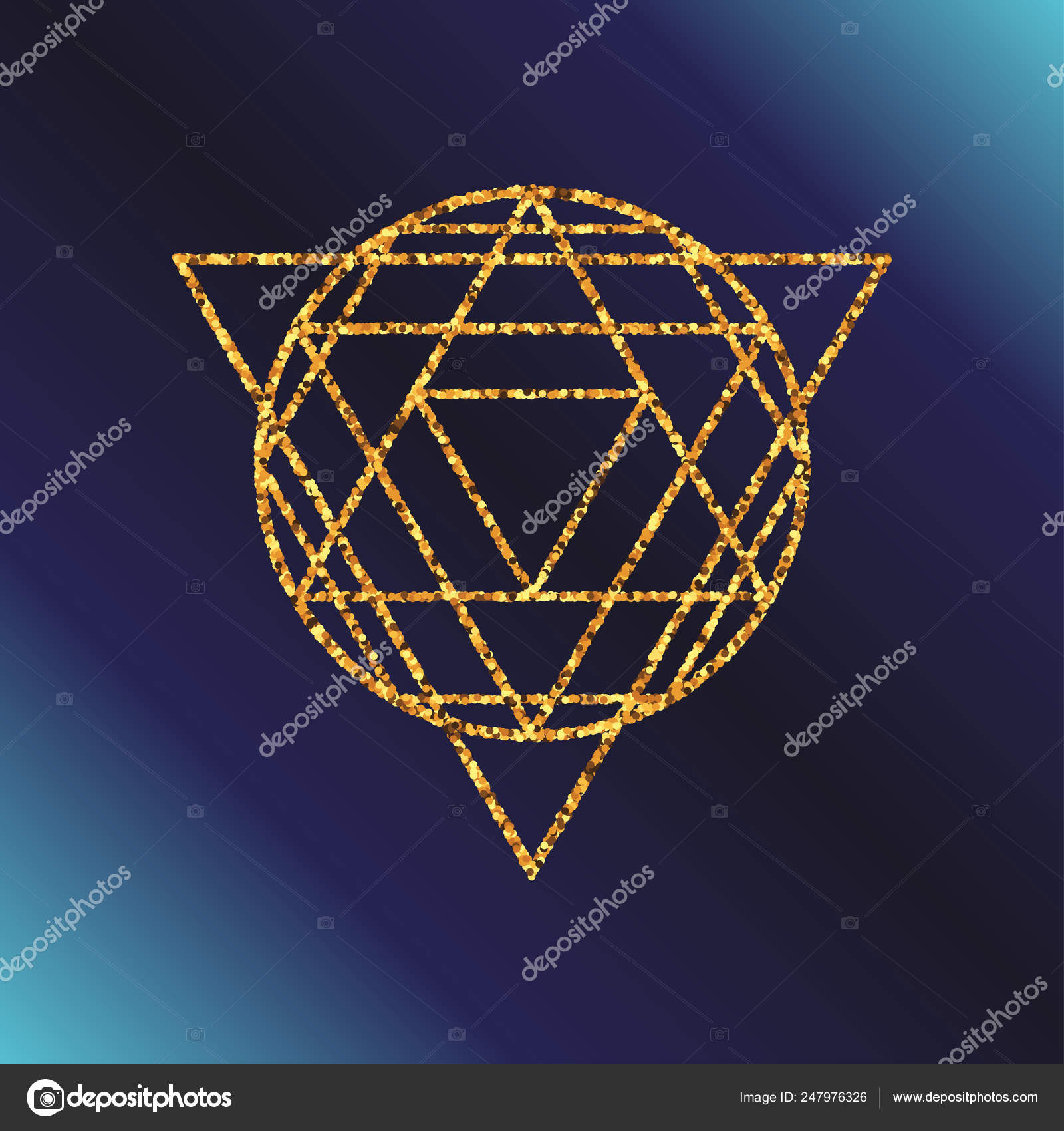 Gold Symbol Alchemy